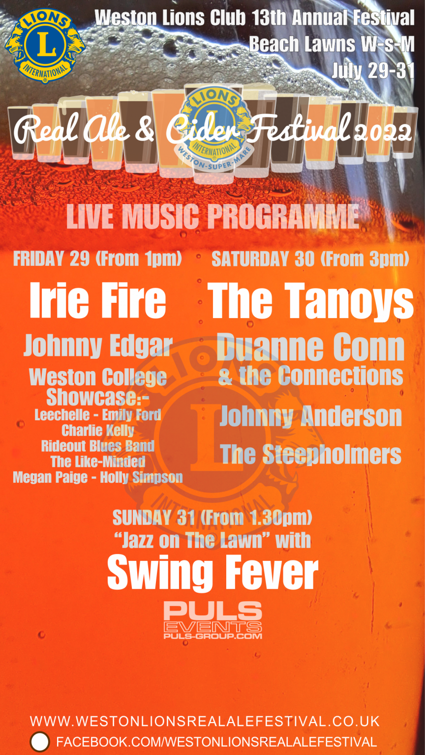 » Music Line Up Announced for 2022!